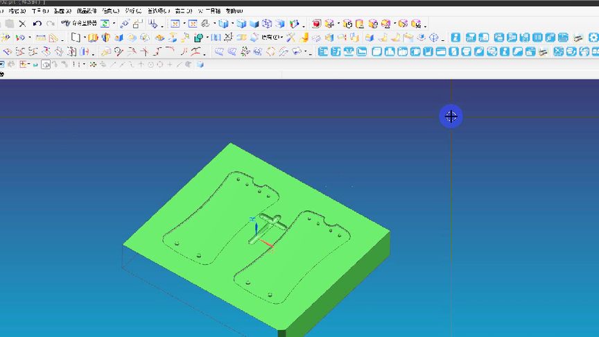 ug编程之面铣加工指定部件