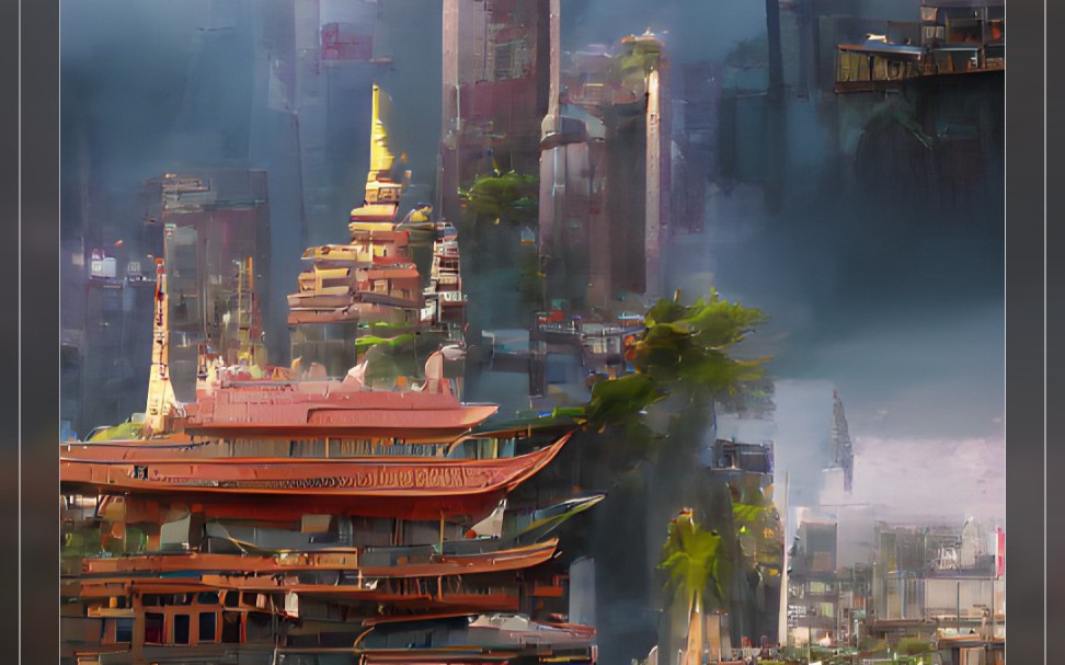 【AI绘画】AI眼中的世界各地