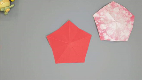 简直太神奇了,我用这个方法折出了正五边形