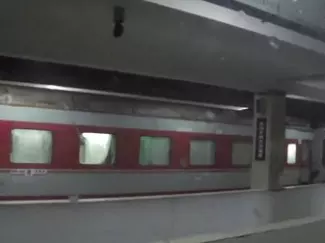 (车厢视角)K9084次列车进入衡阳车站