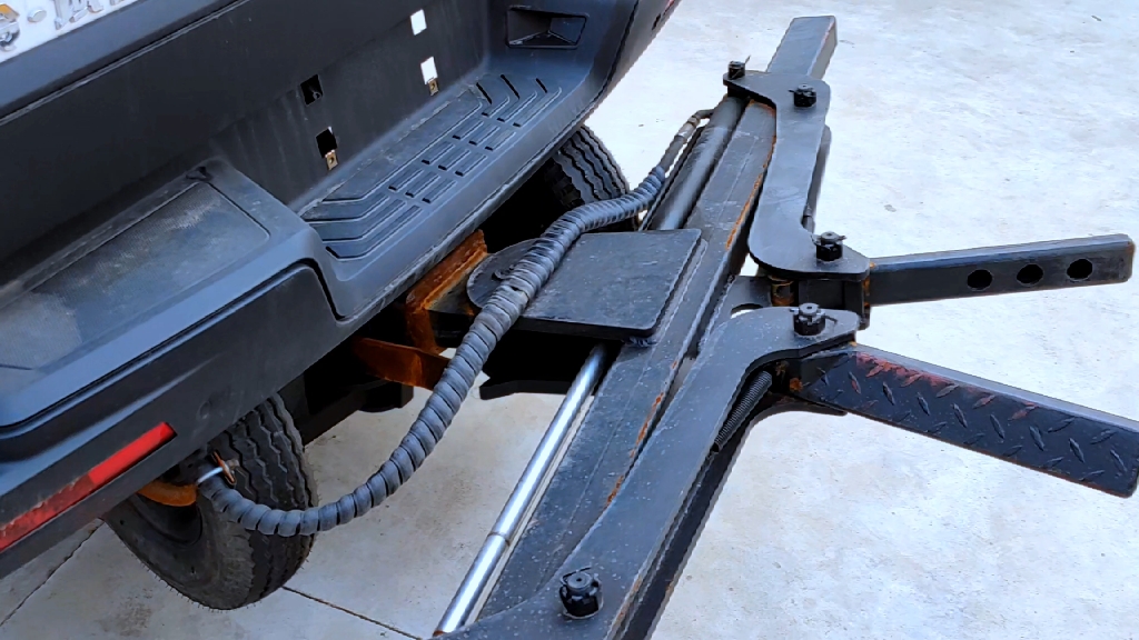 地下车库救援专业户江铃域虎7皮卡清障车