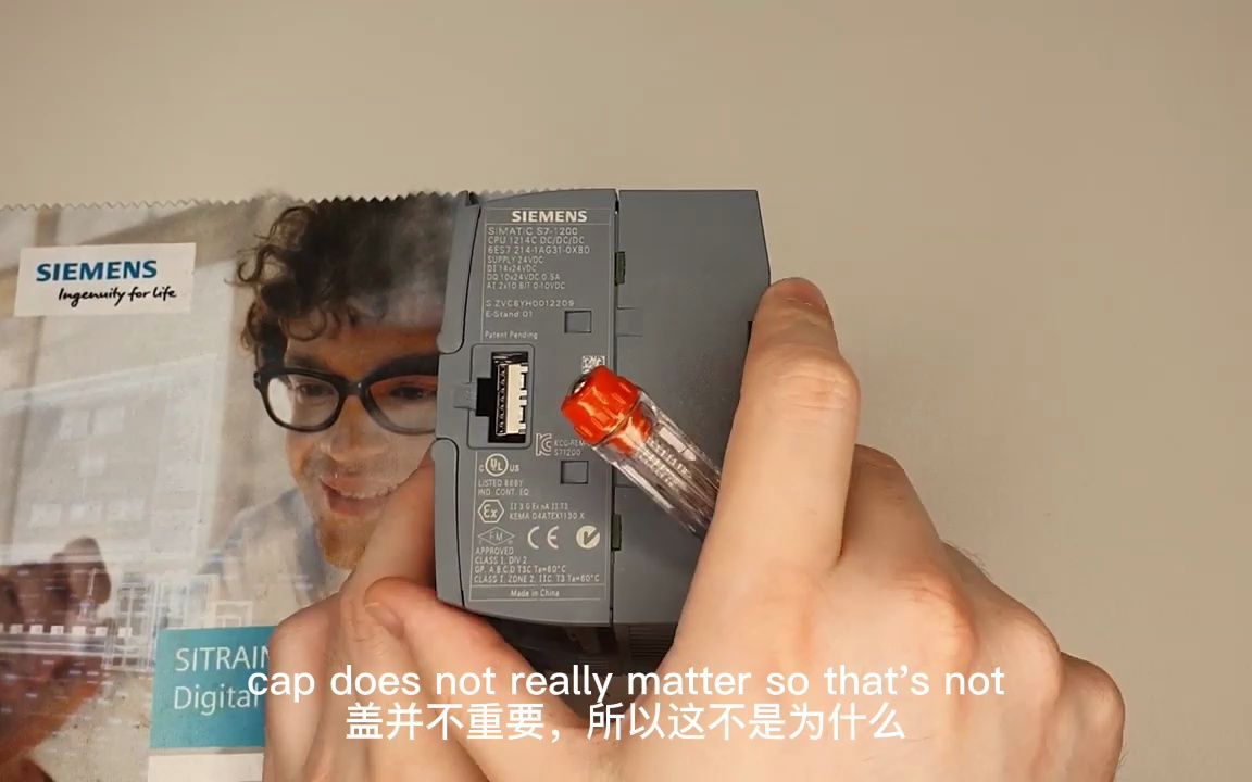西门子S7-1200PLC 拆解(你不敢做的我来做),康康里面有啥ߘ�,视频仅...