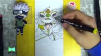 过年期间我们都会看到舞龙舞狮的表演,今天我们就来画南派舞狮