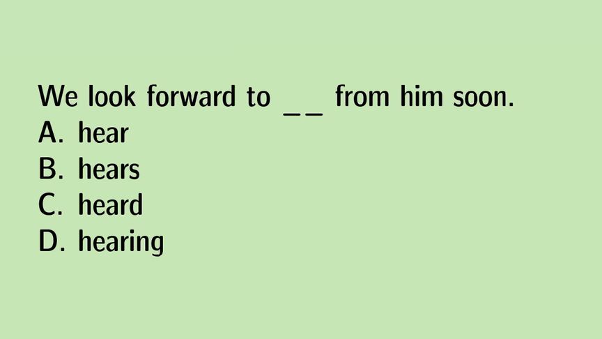 介词后面为啥非要跟动名词?现在我就告诉你