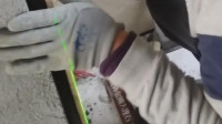 用水平仪辅助校准,强过拉线的效率,误差很小