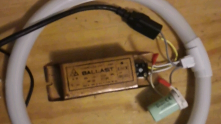 广东早期镇流器测试。