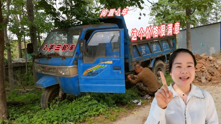 快要收小麦了!二爸却把农用三轮车卖了,这成交价格是赚还是亏?