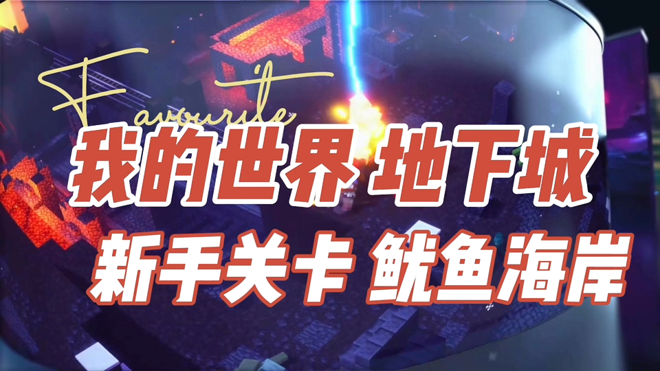 Switch 我的世界地下城!第一期 新手关卡 鱿鱼海岸!_哔哩哔哩bilibili_我...