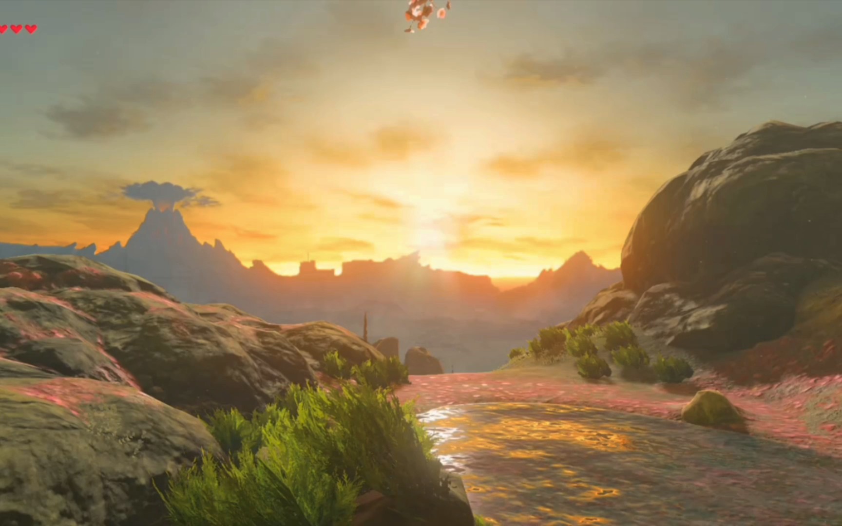 萨托利山山顶日出_塞尔达传说旷野之息