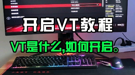 超详细的开启VT教程,中文版+英文版。