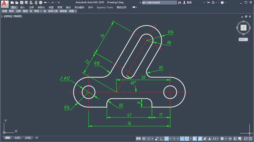CAD入门练习 想提升绘图速度 最重要的先看懂图