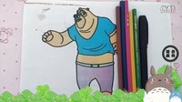 熊出没 熊二 简笔画