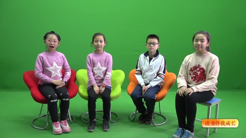小学生读书栏目——读书陪我成长