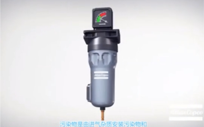 压缩空气管道过滤器的工作原理!