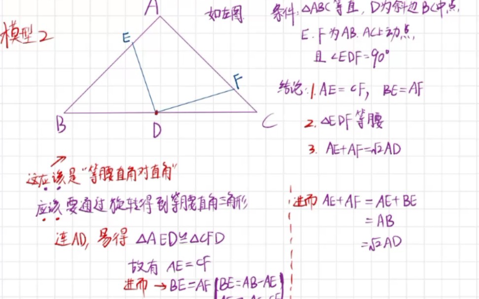 初中学几何模型有用吗为什么学怎么用模型,初中几何模型就是重难点,...