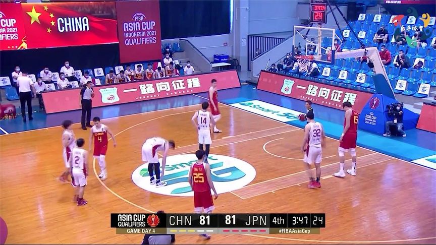 中国男篮vs日本,决战第四节,看中国队如何上演惊天大逆转