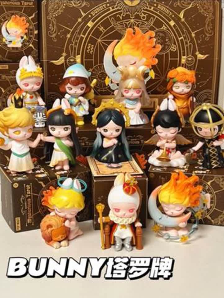 颜值回归BUNNY塔罗牌狠狠美住了#日常拆盲盒 #大人也要玩玩具 #潮.
