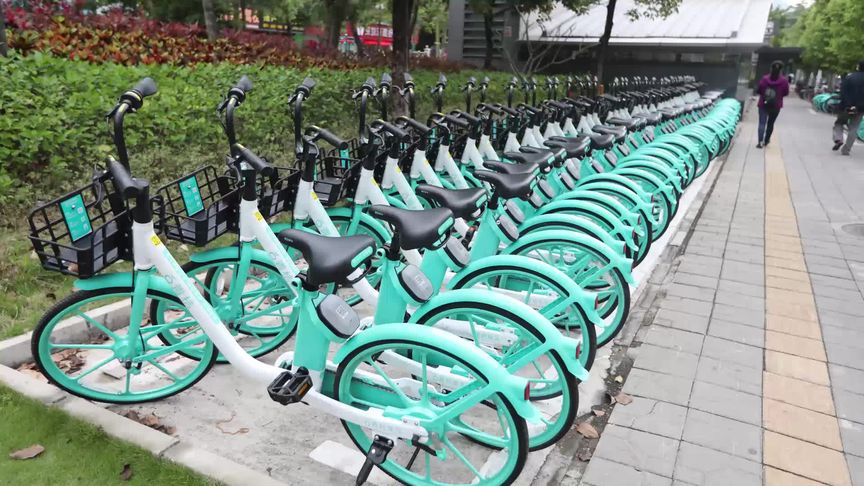 青桔单车深圳南山试点运营,结算需入栏,试点期市民可免费骑行