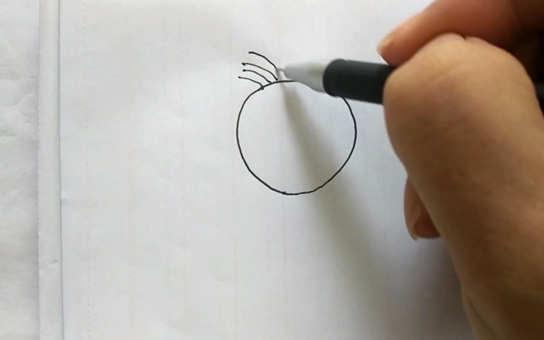 简笔画人物,动漫小孩的画法,跟着一起来画吧