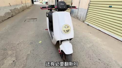 废品站600淘来的电动车,翻新一下,感觉比新的还要新