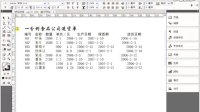 InDesign排版教程9.3 表格与文本的相互转换