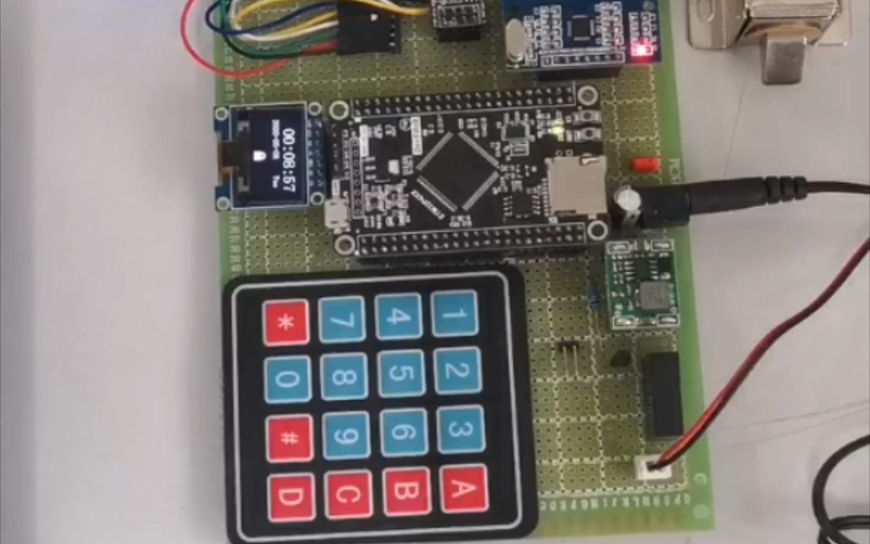 stm32f4做的门锁控制器
