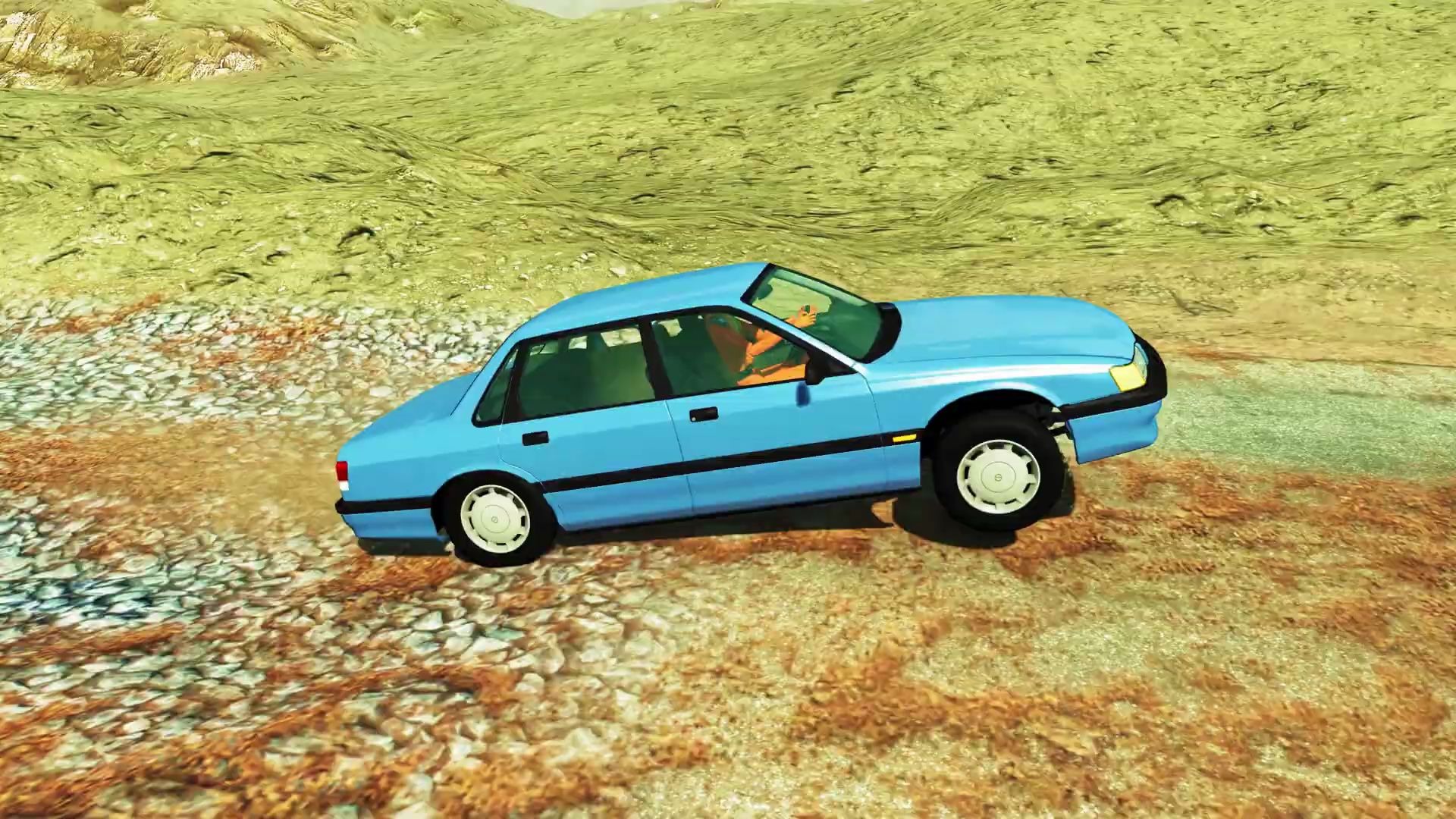 1990 Ibishu Pessima 悬架测试 - BeamNG Drive - Crash Hard