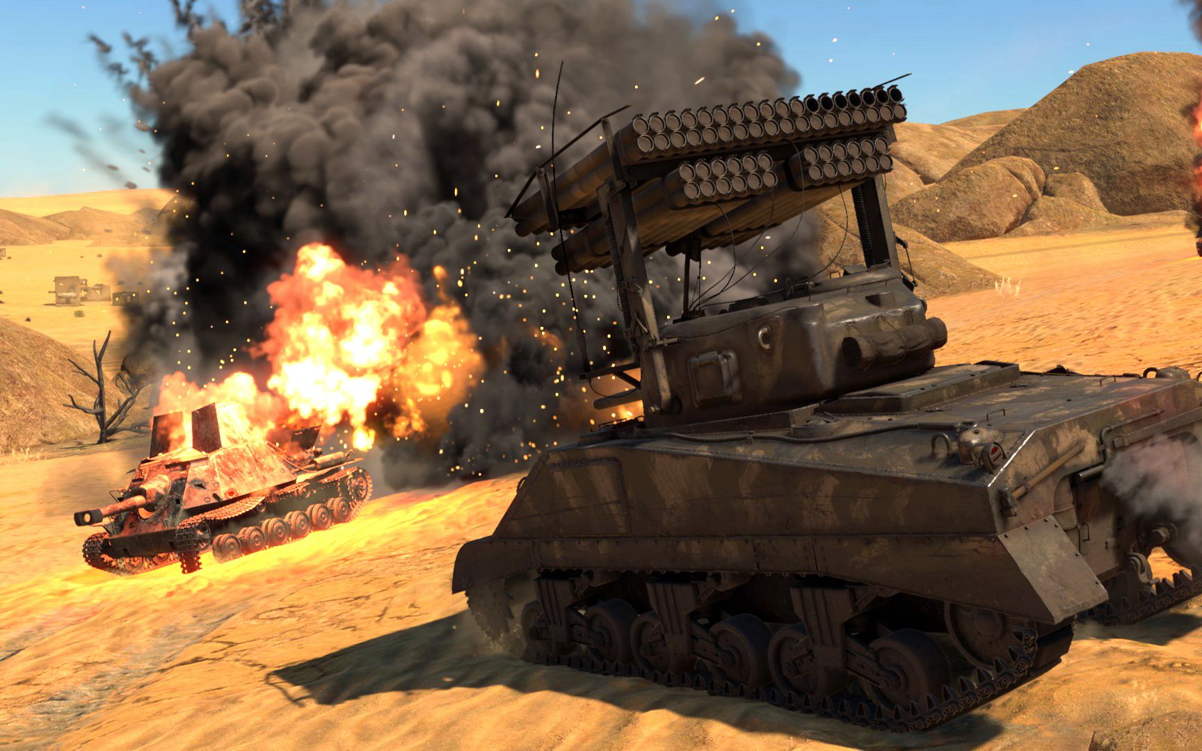 咻咻咻~放烟花咯! M4 T34管风琴火箭炮 Calliope - War Thunder 战争雷霆