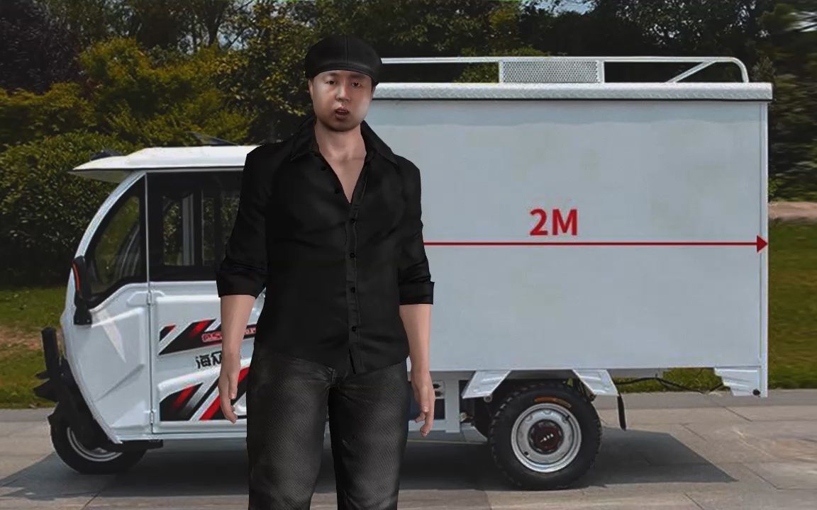 低成本,三轮快递车改装床车,电动三轮封闭货车设计露营车自驾游