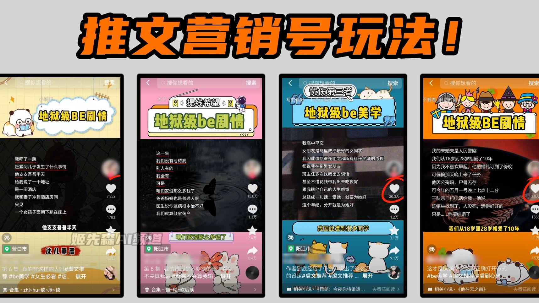 小说推文营销号玩法!利用速推AI绘画软件!一天可制作100+视频!