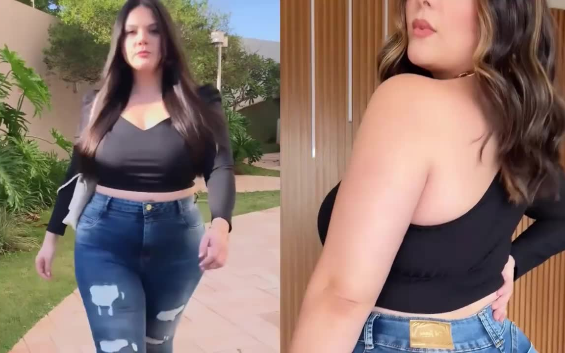 大码模特:Marcela Baccarim,身材丰满傲人的大码模特,来自巴西