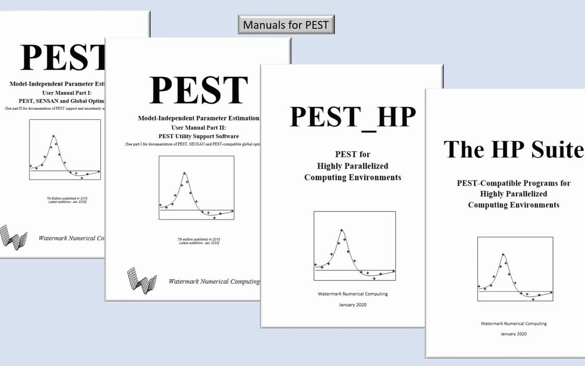 (搬运)PEST参数反演教程全集