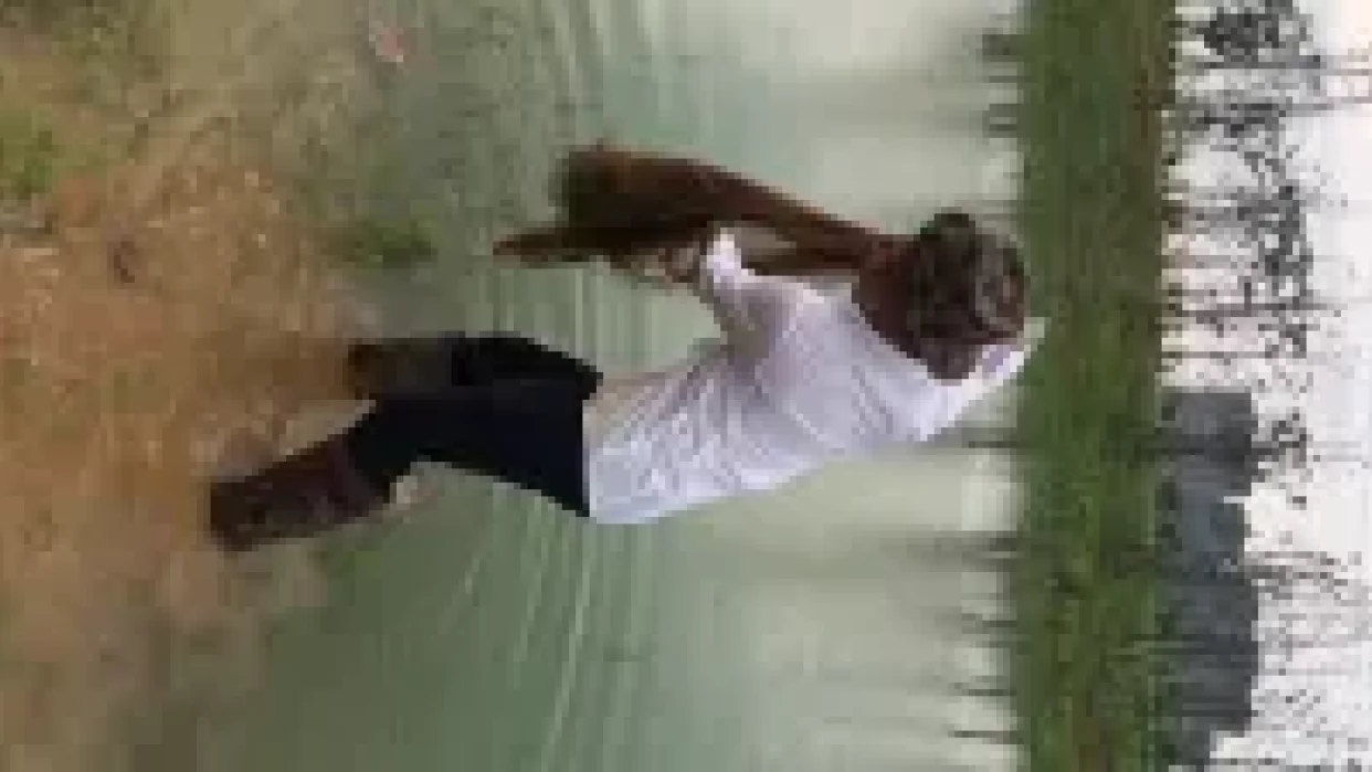 传统手抛物 旋网 撒网教学