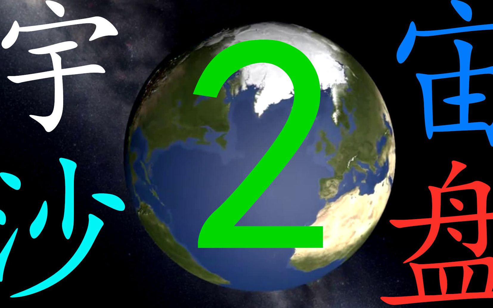 【北】宇宙沙盘2 模拟北极星三合星系统,包含行星系统