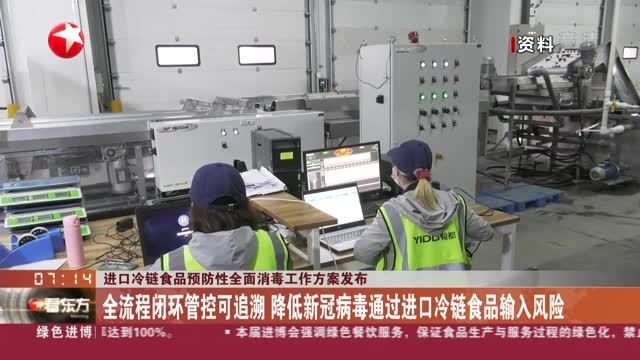 进口冷链食品预防性全面消毒工作方案发布:全流程闭环管控可追溯 ...