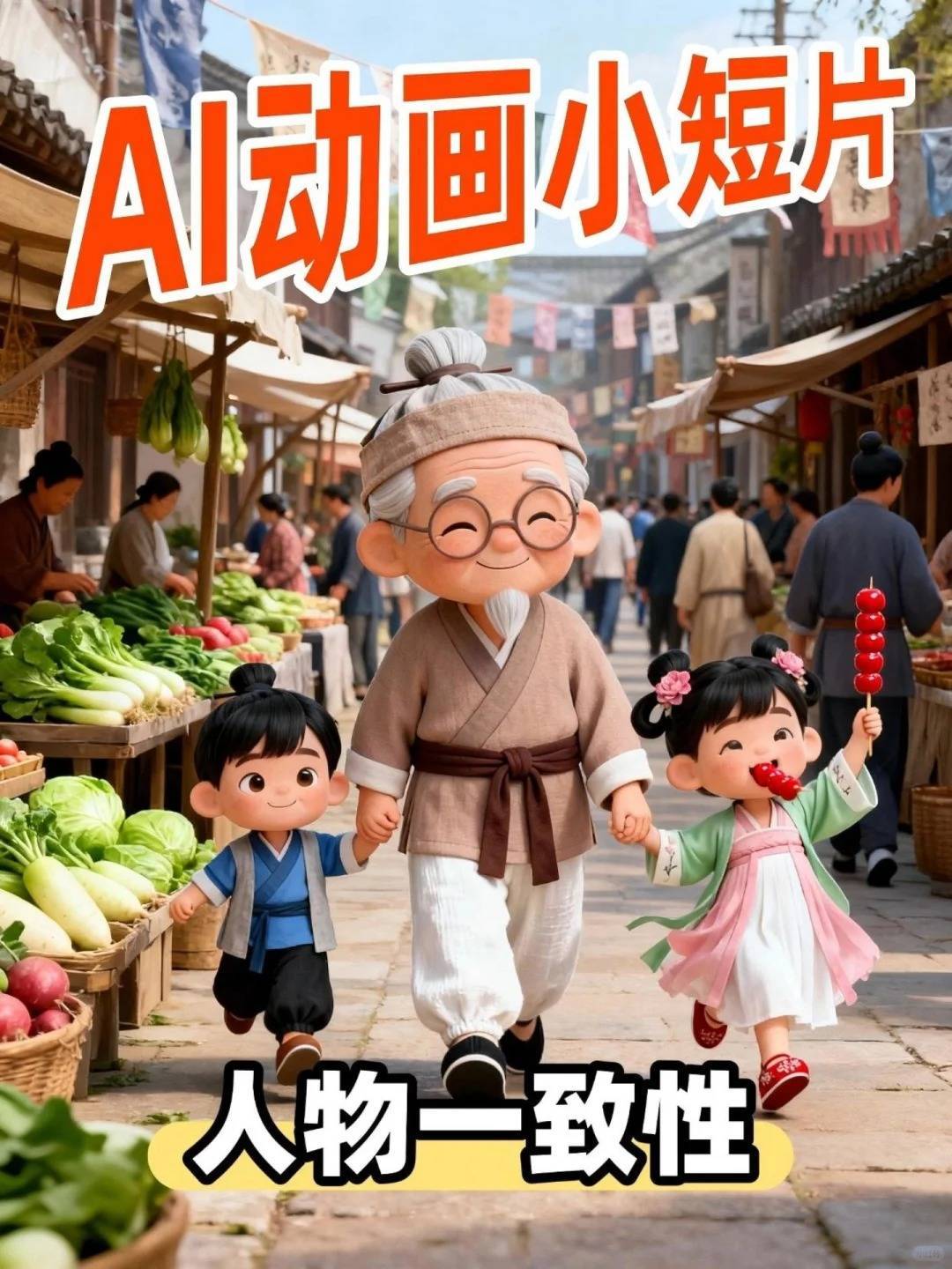 AI制作丝滑古代动画小短片!有详细教程