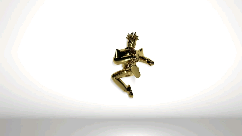 C4D制作—IP形象“耗油根”小金人!