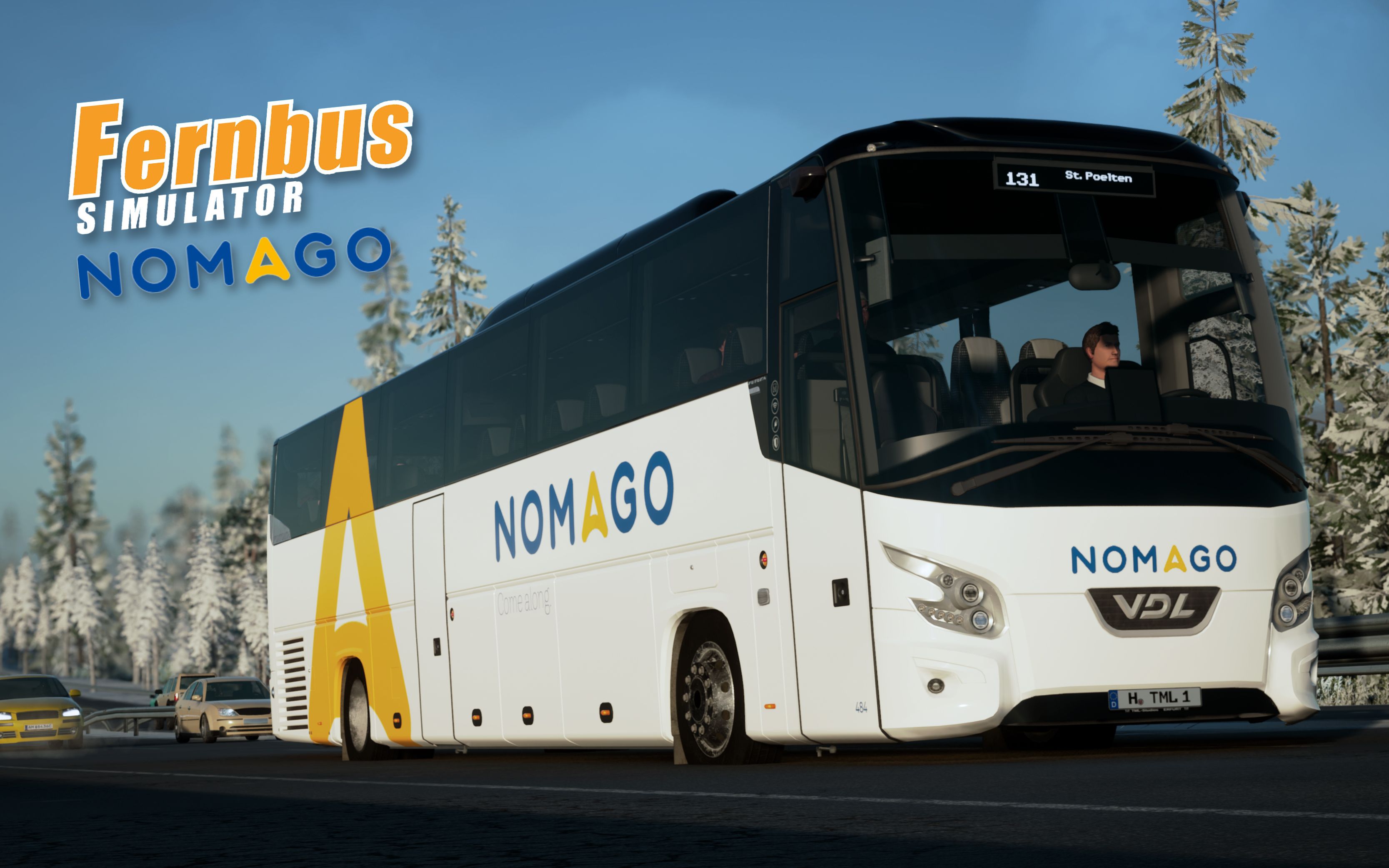 《长途客车模拟》驾驶装备了电子后视镜的Futura FHD2 Fernbus ...