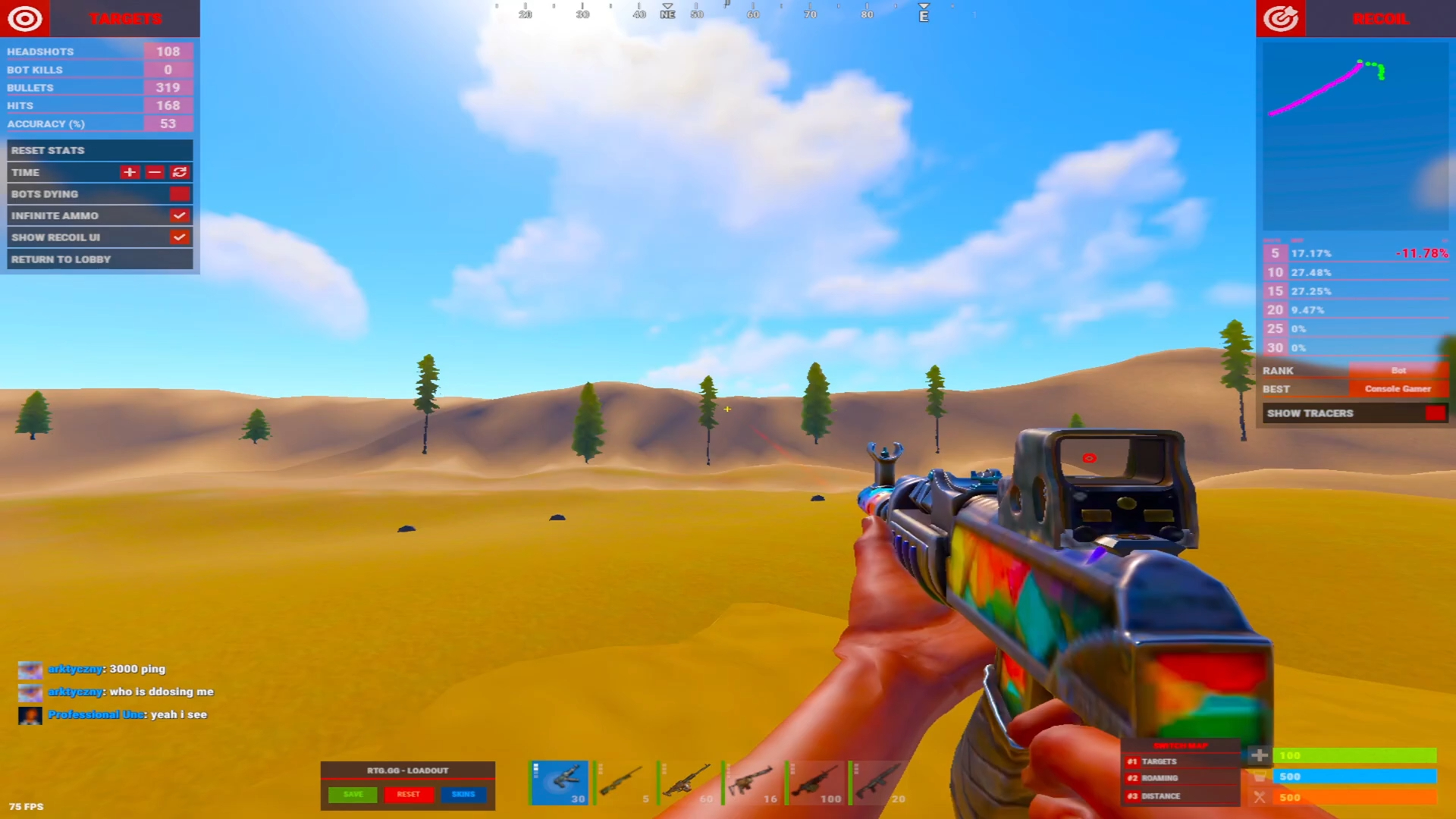 Rust腐蚀-最佳 2024 PVP-增强-FPS-颜色-设置_第一视角