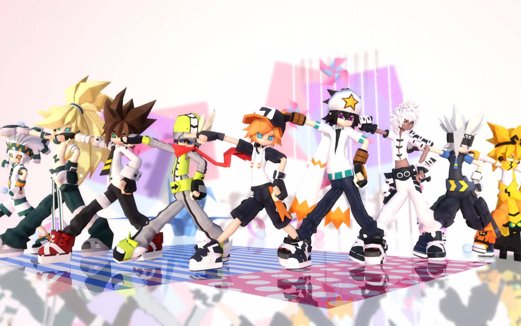 【凹凸世界/MMD】凹凸时代-GEE