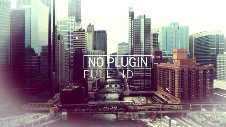 美观且独特的几何幻灯片AE模板