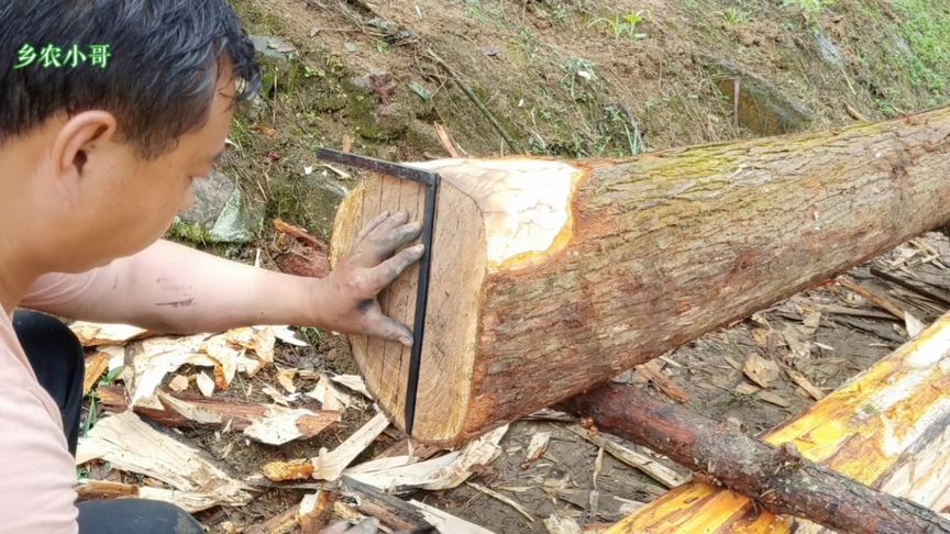 一个墨斗,一把墨签另加一把迟子,这就是木工最原始的用具。