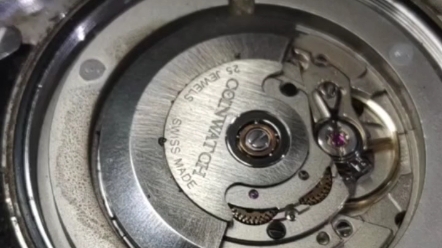 瑞士科因沃奇腕表,进水生锈卡死,维修保养