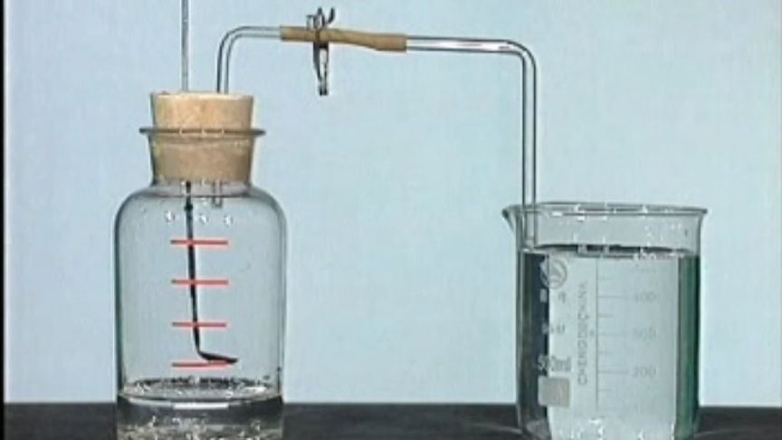 用红磷燃烧测定空气中氧气含量实验