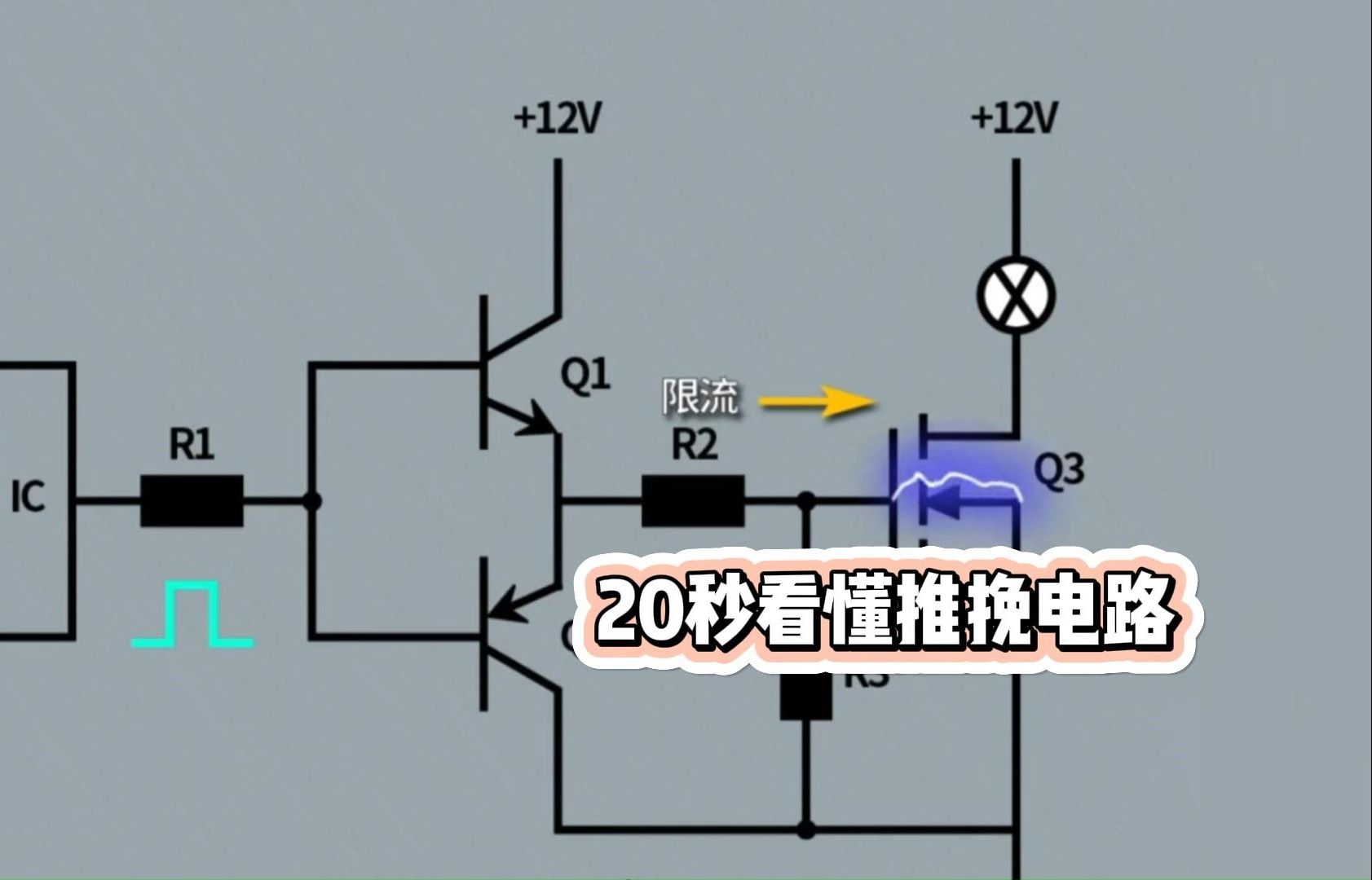 20秒看懂推挽电路