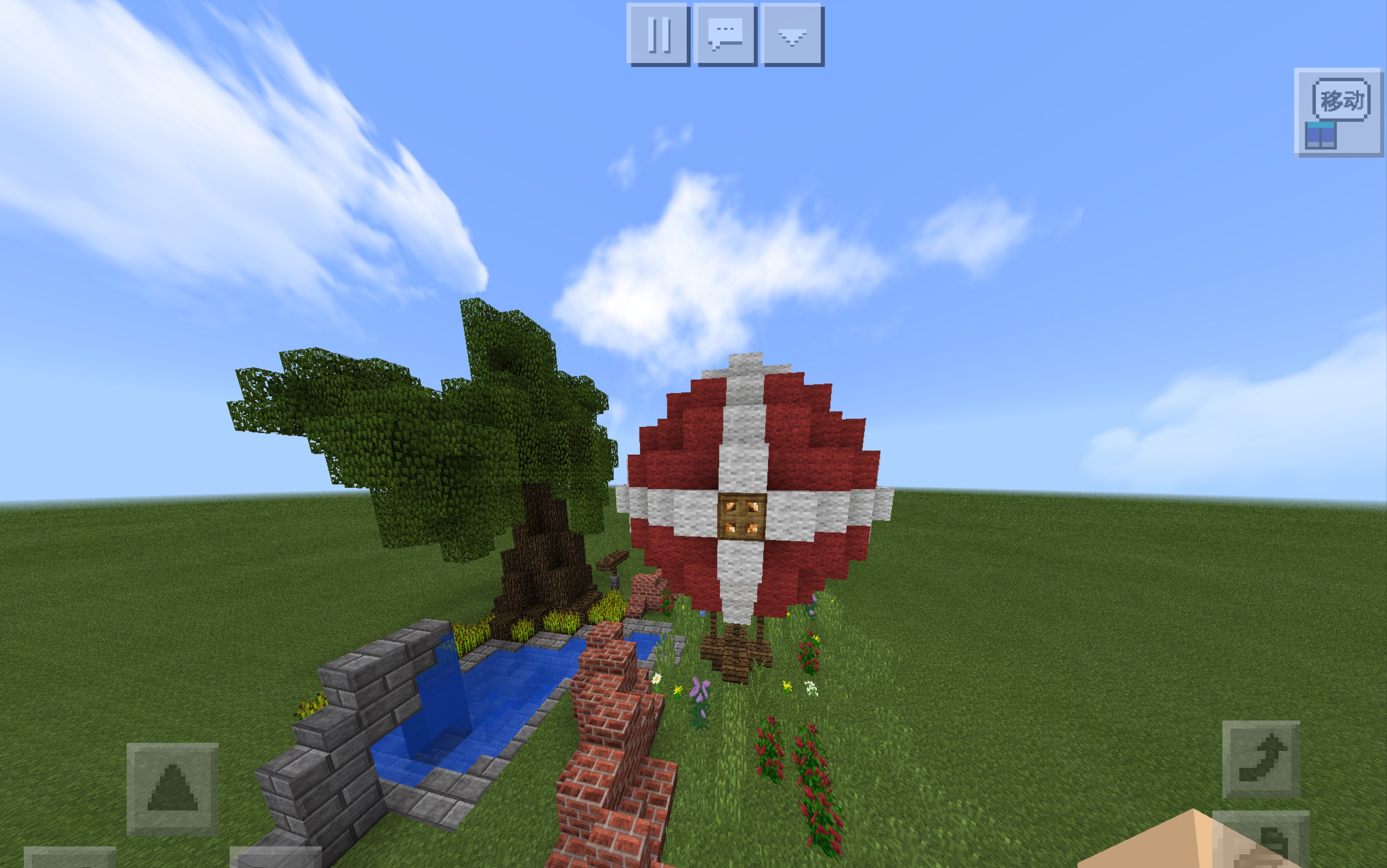 [Minecraft]超简单热气球制作方法!憨憨都能学会!