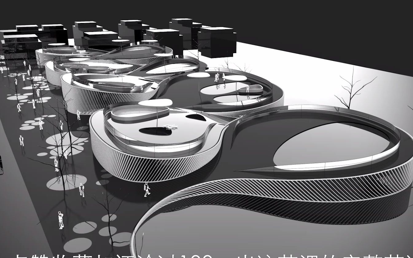 如何制作一张清新脱俗的效果图展板