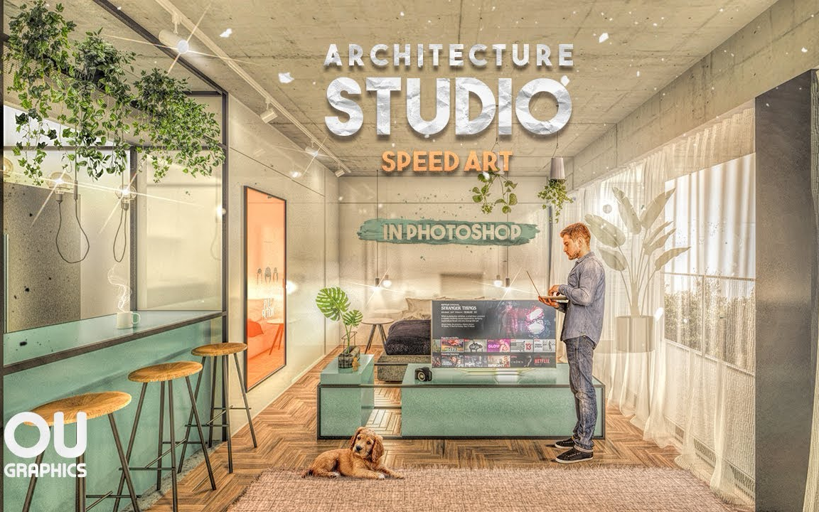 PS高效制作拼贴风效果图,国外大神经典Photoshop拼贴风效果图拼贴...