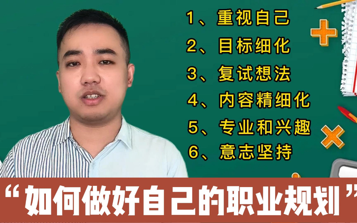 如何对自己做好职业规划,你定好自己的三年小目标,5年小计划吗?