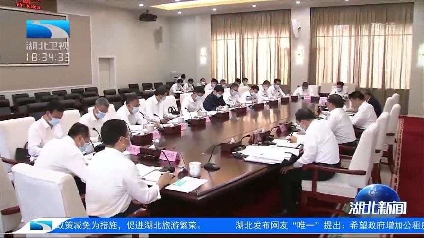 王蒙徽主持召开省委专题会议时强调 站位全局明确目标 王忠林出席